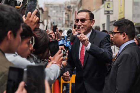 Poder Judicial Rechaza Pedido De Martín Vizcarra Para Salir De Lima Sin