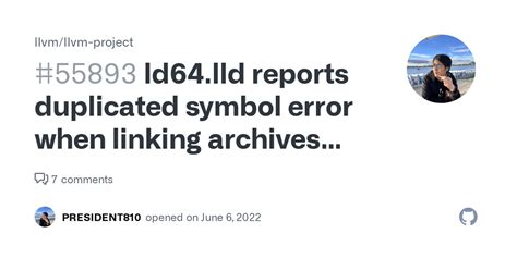 ld64 lld reports duplicated symbol error when linking archives created