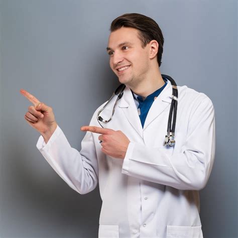 Premium Ai Image Photo Portrait Of Smiling Young Man Doctor