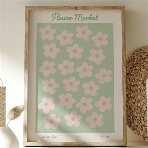 Sage Green Trendy Wall Art Print Matisse Set Of 6 Digital Prints Sage