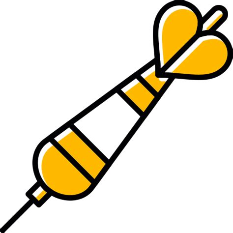Dart Generic Color Lineal Color Icon