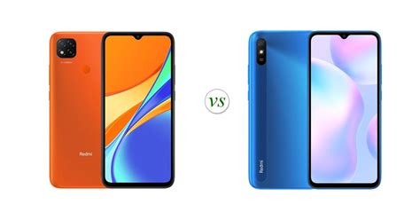 Xiaomi Redmi 9c Vs Xiaomi Redmi 9a Side By Side Specs Comparison