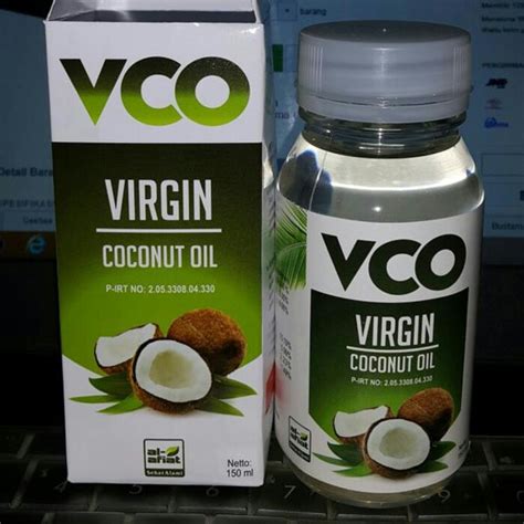 Jual Minyak VCO 150ml Virgin Coconut Oil Di Surabaya Alami Herbal