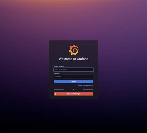 Create UI For Login Page Issue Grafana Pyroscope GitHub