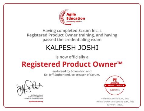 Kalpesh Joshi On Linkedin Registeredscrum Agileeducation 14 Comments