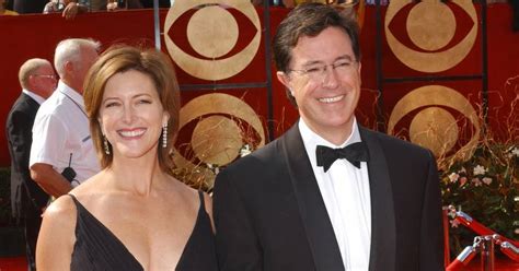 Stephen Colbert Was Turning Red By His Wifes Wedding Confession On The