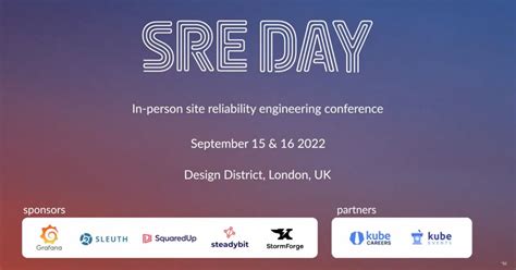 How To Make Dev And Ops Folks Look Good As An Sre Sreday 22