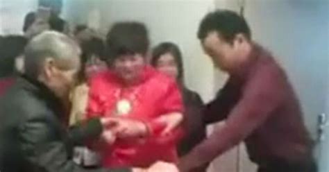Groom Filmed With Two Brides Either Side Of Him As He Marries Two Women At Same Time World