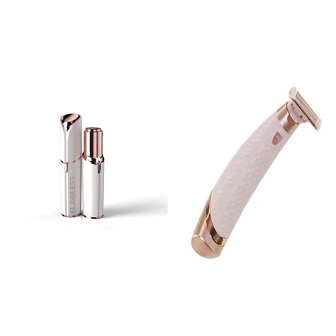 Buy Finishing Touch Flawless Women S Painless Hair Remover White Rose Gold With Finishing