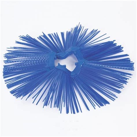 Ultra Convoluted Poly Sweeper Brush 682mm Dia Blue 3 0mm Dia For