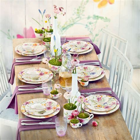 Villeroy and Boch Mariefleur Basic 4 Piece Place Setting