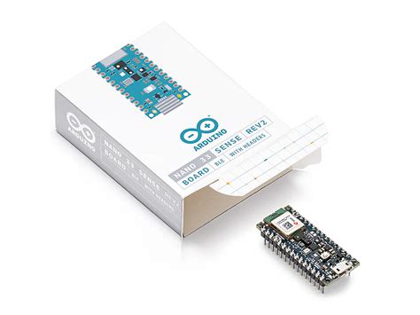 Arduino Nano 33 Ble Sense Rev2 With Headers Electronix Express