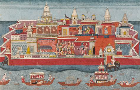 Folio From A Bhagavata Purana Series Drawing By Anonymous Pixels