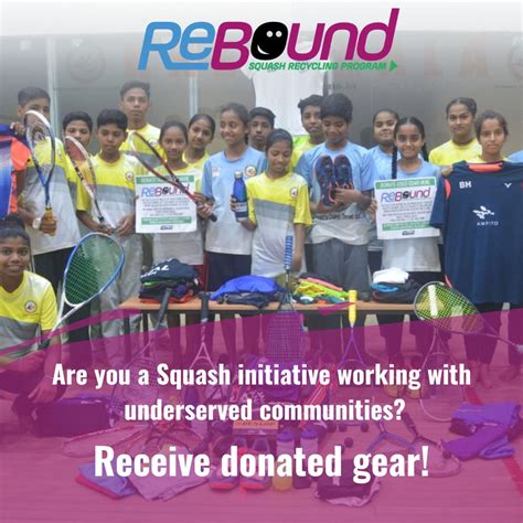 Rebound Squashforall Squash United Foundation