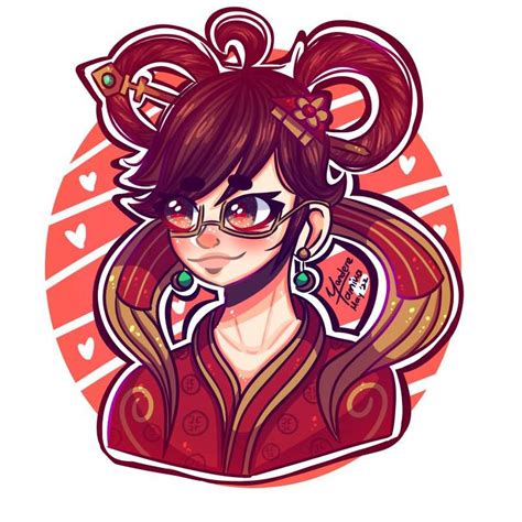 Luna Mei Redraw Overwatch Amino