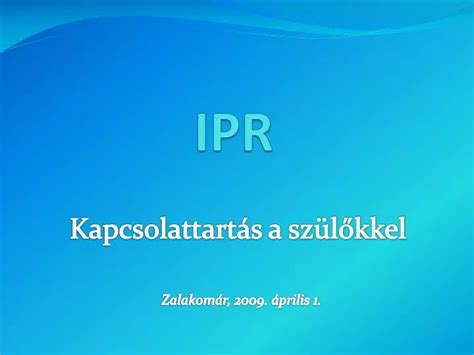 Ppt Ipr Powerpoint Presentation Free Download Id4934308