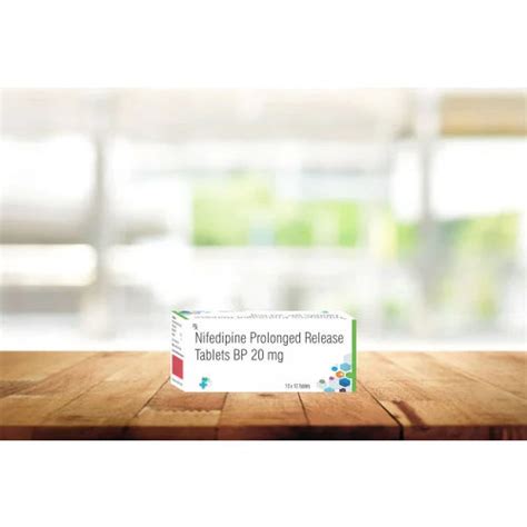 Tablets Nifedipine 20mg Prolonged Release At Best Price In Mumbai