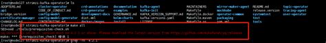 When Using Yqv430 Got Make Failed · Issue 7824 · Strimzistrimzi
