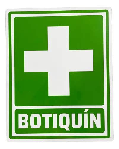 Señalamiento Letrero Botiquín 20x25 Cm Mercadolibre