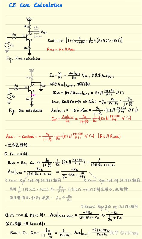 Bjt 三极管 三种基本放大器的增益、跨导与输出阻抗 知乎