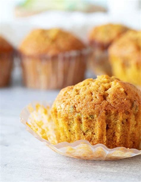 Pumpkin Zucchini Muffins Vintage Kitchen Notes