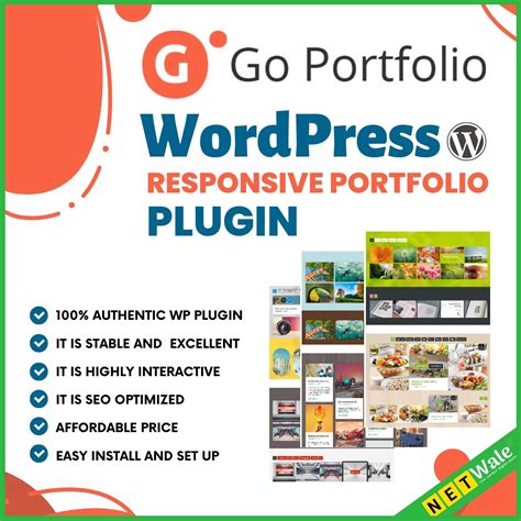 Go Portfolio Wordpress Responsive Portfolio Plugin Netwale