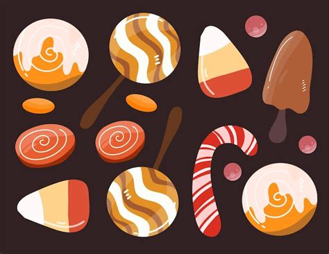 Premium Vector Candy Set Vector For Candy Day Event Or Candy Decoration Vector