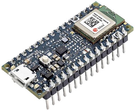 Arduino Abx00072 Board Nano 33 Ble Rev2 With Headers Nano Arm® Cortex