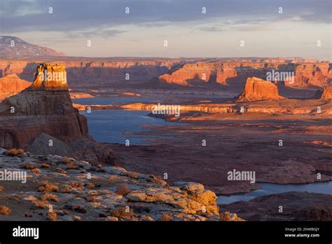 Water Levels In Lake Powell The Second Largest Reservoir In The Us