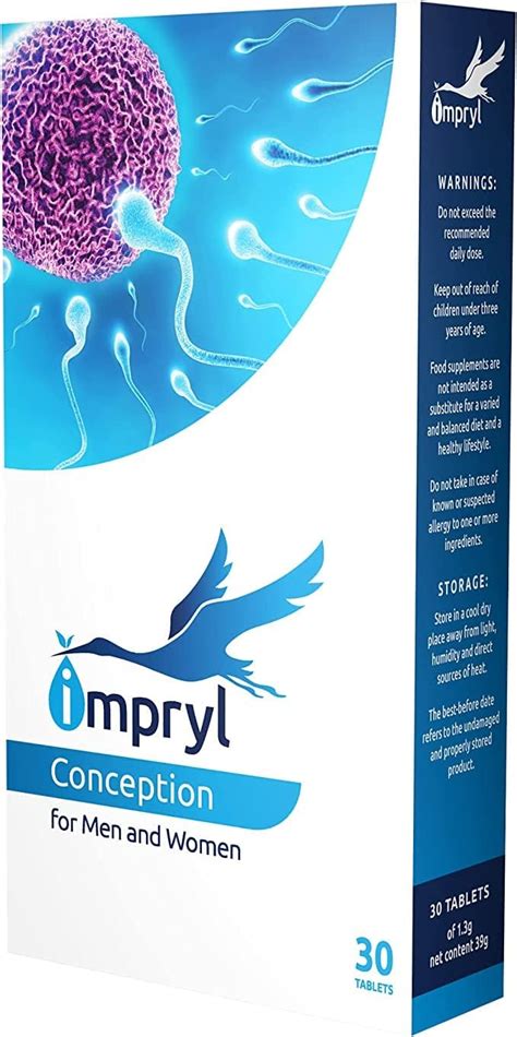 Impryl Conception Fertility Supplement For Men And Women Maximise