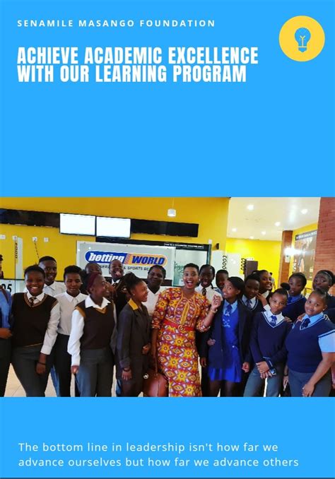 Senamile Masango On Linkedin Senamilemasangofoundation Leavenogirlbehind