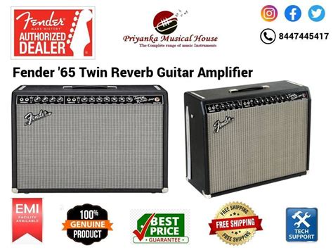 Fender 65 Twin Reverb Guitar Amplifier Priyanka Musical