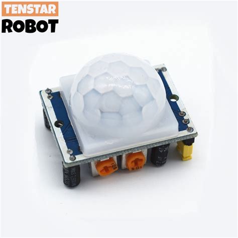 Hc Sr501 โมดูลเซนเซอร์ตรวจจับการเคลื่อนไหว Ir อินฟราเรด Pyroelectric
