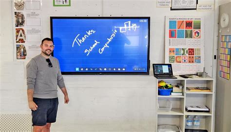 Lucky Dublin Boys Secondary School Win State Of The Art 65” Philips