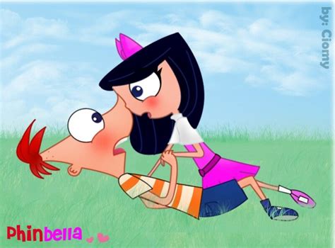 Phinbella Phineas And Ferb Phineas And Isabella Couple Cartoon