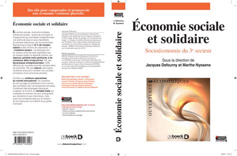 Économie sociale et solidaire