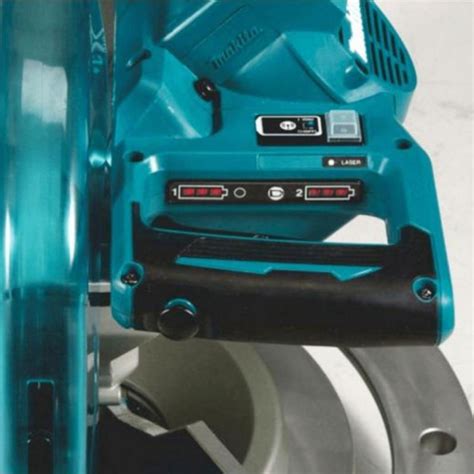 Акумулаторен настолен циркуляр Makita DLS111ZU, 18V+18V, 260мм