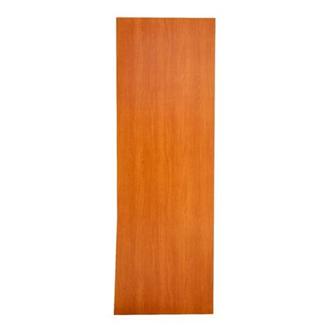 Porta Laminada De Madeira Semi Oca 210x70cm Infinity Mogno Leroy Merlin