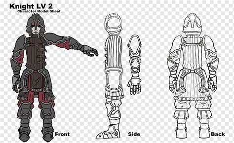 Game Character Model Sheet