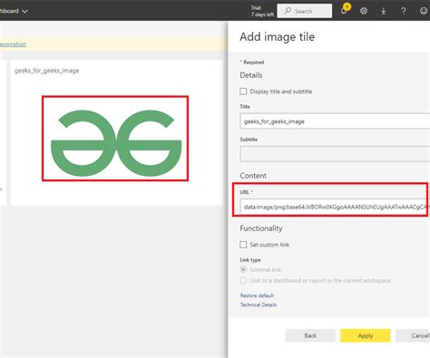 Power BI How To Add Image To Dashboard GeeksforGeeks