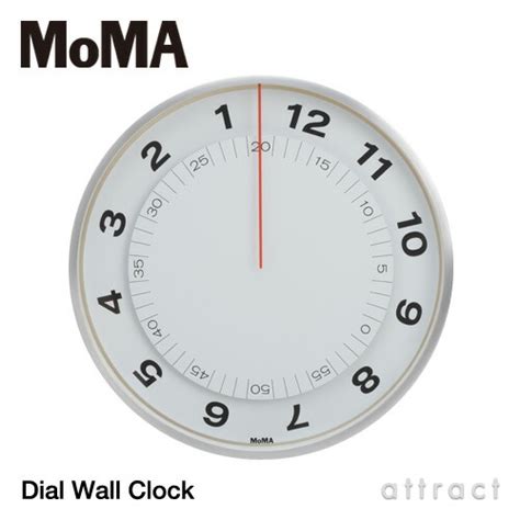 Moma モマ（ニューヨーク近代美術館） Dial Wall Clock ダイアル ウォールクロック（93667） Wall Clock
