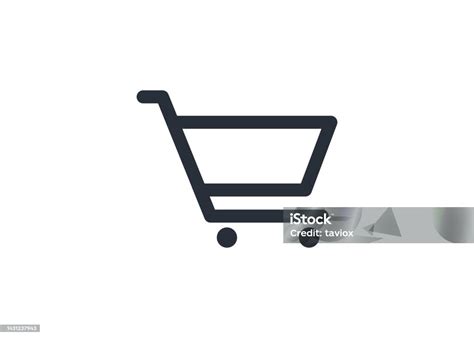 쇼핑 차트 아이콘 벡터 기호 템플릿입니다 카트 가게 가게 전자 상거래 시장 광고 방송 앱 스토어 가게 사다 전자 상점 대형 슈퍼
