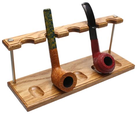 Red Oak 5 Pipe Stand Dove Woodworks