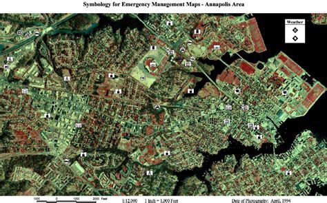 This Ansi Symbol Example Map Published By The Federal Geographic Data Download Scientific