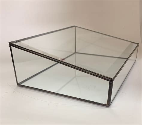 Glass Show Case Glass Display Case Sloped Glass Box Jewellery Box