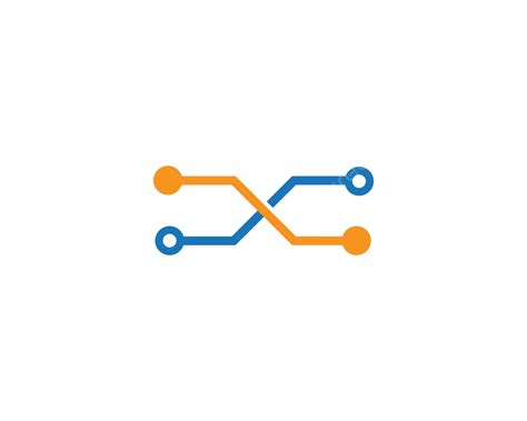 Circuit Technology Logo Vector Network Lightbulb Hardware Vector Network Lightbulb Hardware