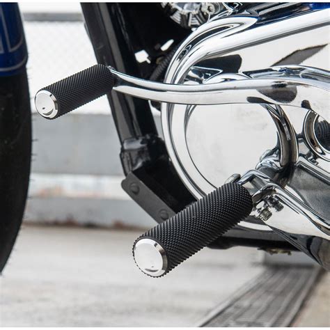 Arlen Ness Knurled Fusion Foot Pegs For Harley Chrome 07 924 07