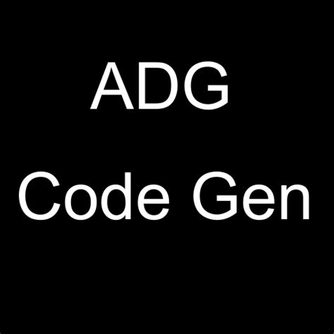 Baixe Mais Jogos Aplicativos Como Adg Code Gen No Pc