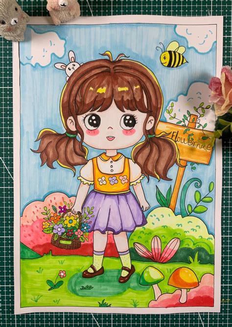儿童画卡通人物主题画简单又好看简单（精选19张） 儿童画图片大全