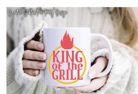 King Of The Grill Svg Pdf Dxf Eps Png Gráfico Por Mahmudar Rahman